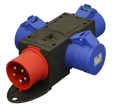 Pce 16a Three Phase To Single Phase St Anton Adaptor
