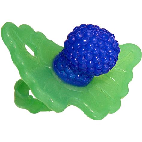 Razberry Teether Dark Blue Only Available Atris Australia