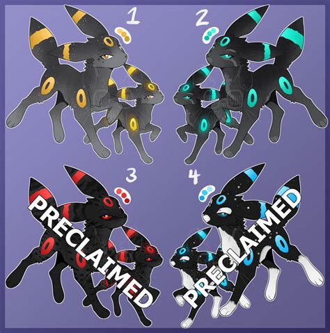 Umbreon Adopt Set 10 24 Up By Vincenttheserval On Deviantart
