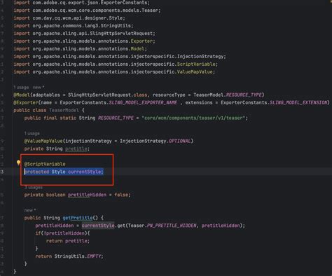 accessing component policies in aem through the component sling model