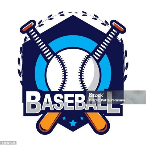 야구 디자인 서식 파일 로고에 대한 스톡 벡터 아트 및 기타 이미지 로고 야구 야구공 Istock