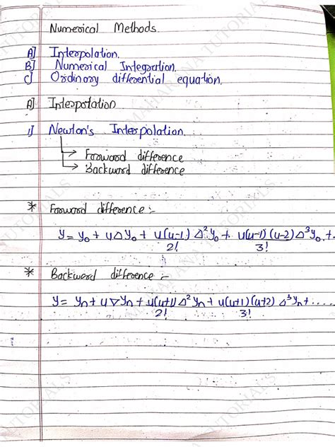 numerical methods pdf