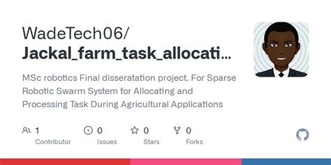 github wadetech06 jackal farm task allocation msc robotics final