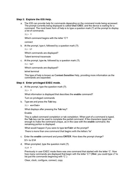 lab 3 pdf command line interface password