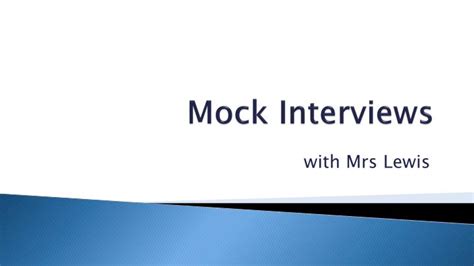 Ppt Mock Interviews Powerpoint Presentation Free Download Id6037193 Ppt Mock Interviews Powerpoint Presentation Free Download Id6037193