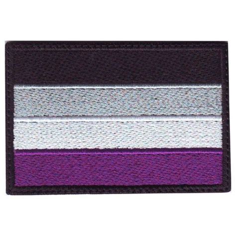 Asexual Gay Pride Flag Embroidered Patch Etsy Gay Pride Flag