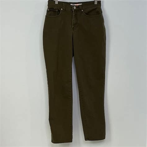Faded Glory Vintage Olive Green Pants Gem