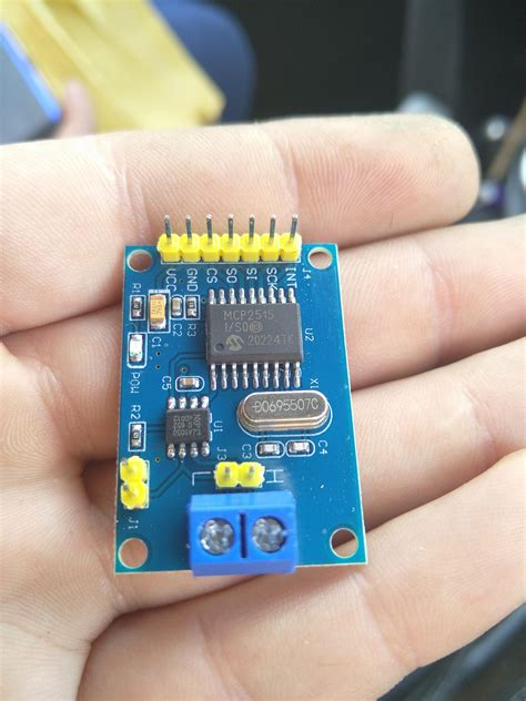 Ebay Can Bus Pcb Has An Unlabeled Crystal I Was Expecting To See 8mhz