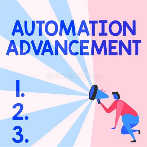Sign Displaying Automation Advancement Word For Application Of