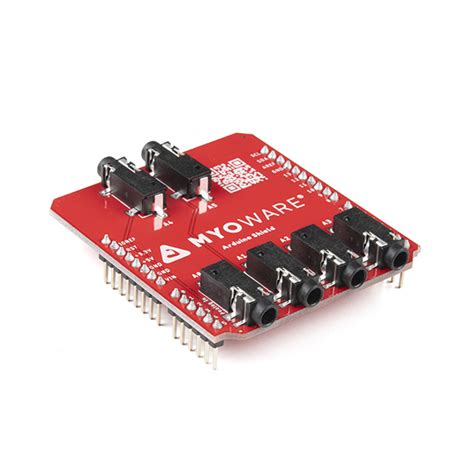 Myoware 2 0 Arduino Shield Dev 18426 欧宝直播网sparkfun Electronics