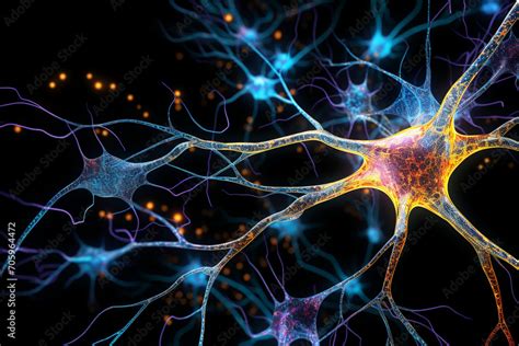 Photographing The Complex Structure Of A Neuron Emphasizing Its