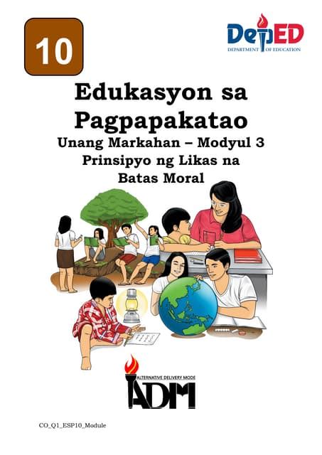 Esp Melcs Grade 10pdf