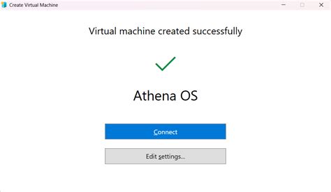 Installing As Guest In Hyper V Athena Os