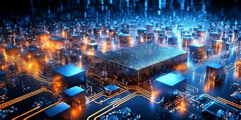 Neural Synthesis Ai As The Industry Cortex Stock Illustration Illustration Of Modern