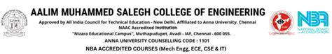 Prestigious Recognition For Ams College Of Engineering Aalim Muhammed