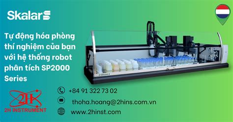 2h Tự động Hóa Phòng Thí Nghiệm Của Bạn Với Hệ Thống Robot Phân Tích