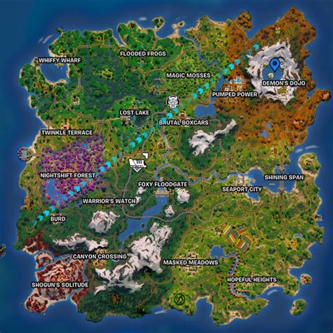 Season 1 Map Fortnite Fortnite Chapter 1 Map Jkei
