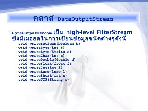 Java Programming 1112 Input And Output Classes Ppt