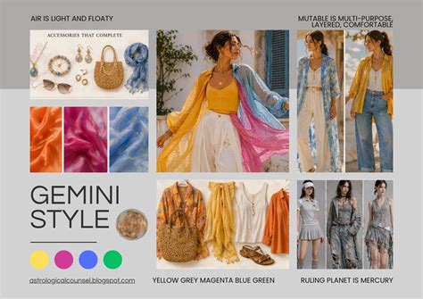 Gemini Fashion Astrological Counsel