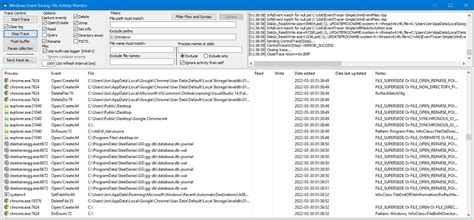 如何逐步使用 windows 事件跟踪 etw