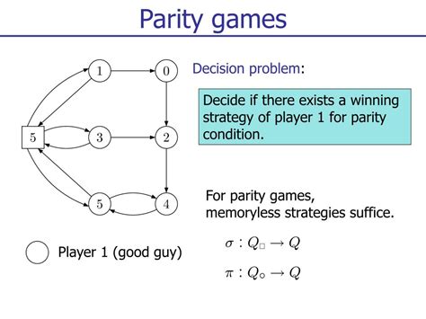 Ppt Energy Parity Games Powerpoint Presentation Free Download Id
