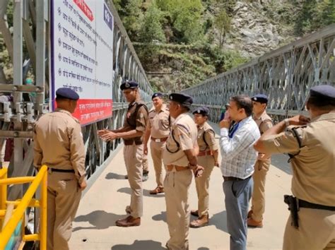 केदारनाथ यात्रा व्यवस्था का एडीजी मुरुगेशन ने किया निरीक्षण हिन्दुस्थान समाचार