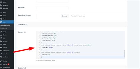 Using Sidebar Menu Template Issue Betheme Support Forum