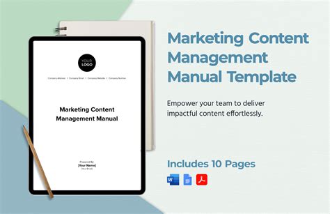 Free Editable Manual Templates In PDF To Download