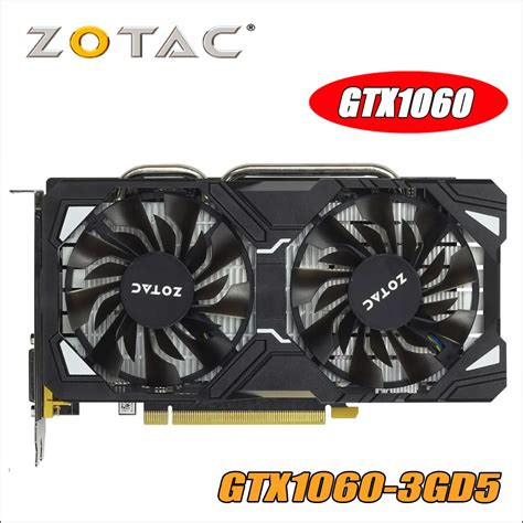 Original ZOTAC Video Card GP106 400 GPU GTX 1060 3GB 192Bit GDDR5 ...