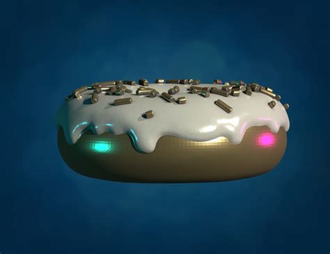 3d Doughnut Model Turbosquid 2107137