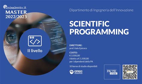 Master In Scientific Programming Applications Are Now Open Cmcc