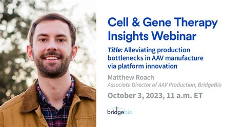 Bridgebio On Linkedin This Week Matthew Roach Associate Director Of