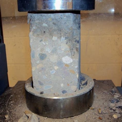 Test Set Up For A Typical Prismatic Grout Core Download Scientific Diagram