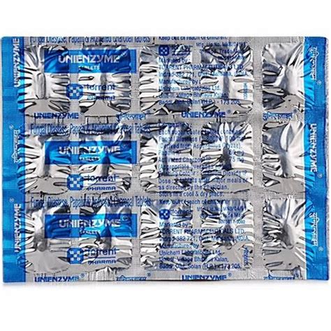 Unienzyme Tablet At ₹ 70stripe Gastrointestinal Medicines In Surat