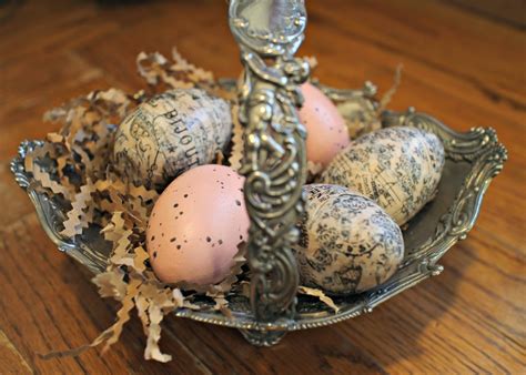 Sunday View Washi Covered Easter Eggs