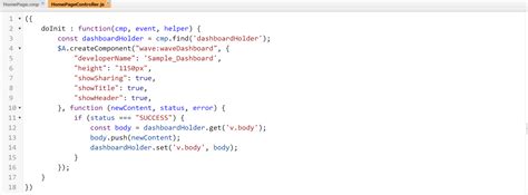 Embedding CRM Analytics Dashboard On Home Page Using Lightning Component ABSYZ