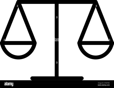 scales vector icon stock vector image and art alamy