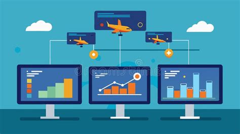A Continuous Stream Of Data And Statistics Flash Across The Giant