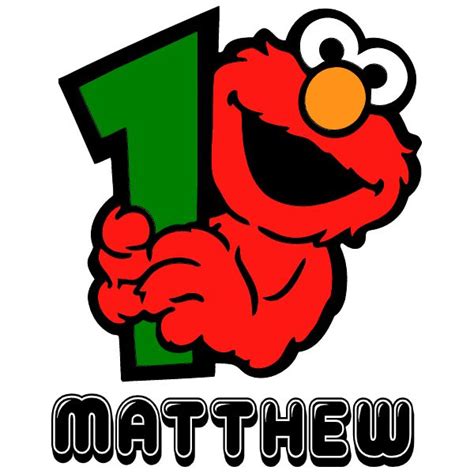 Elmo Holding Number 1 Peach Wedding Elmo Elmos Number