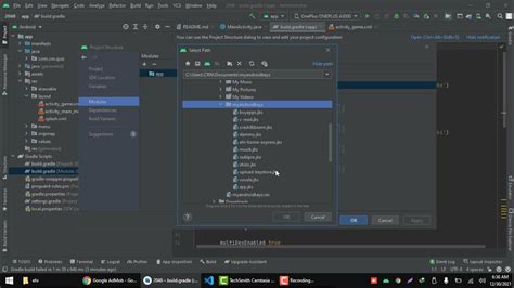 How To Add Java Key Store Jks In Android Studio Youtube