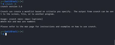 Domine O Crunch Gere Listas De Palavras Personalizadas No Kali Linux