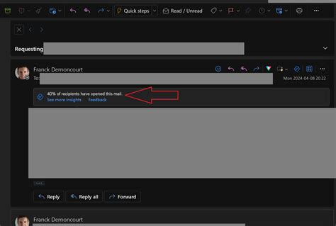How Can I View The Percentage Of Recipients Who Opened An Email In Outlook On The Web Web