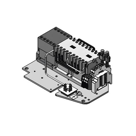00001683 Contactor Plate Assembly 2 Speed W 24v Secondary
