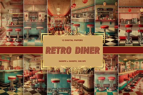 1950s American Diner Logo