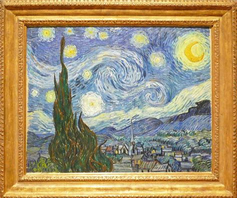 Quadro Noite Estrelada De Van Gogh Fdplearn