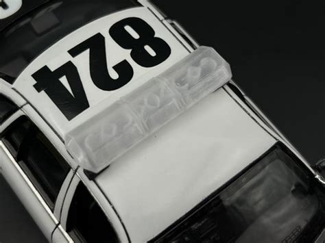 124 25 Scale Clear Code 3 Mx7000 Lightbar Lapd Lasd Sheriff Police Ebay