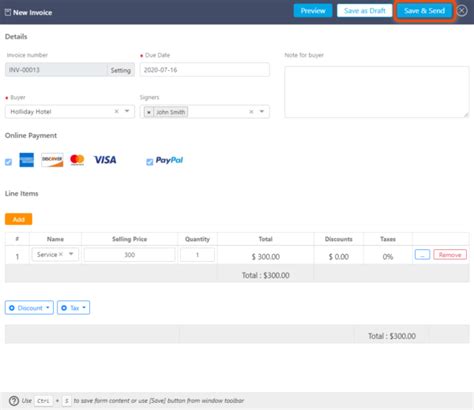 How To Email An Invoice RunSensible Help Center
