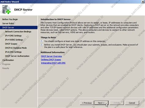 Windows Server 2008 Dhcp Server Yapılandırması Serhad Makbuloglu