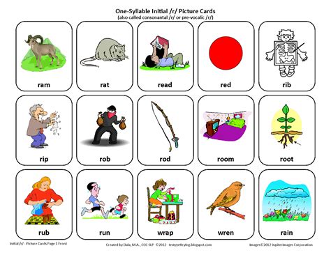 R Sound Worksheets