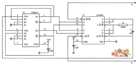 Cmos Control Signal Circuit Diagram Control Circuit Circuit Diagram